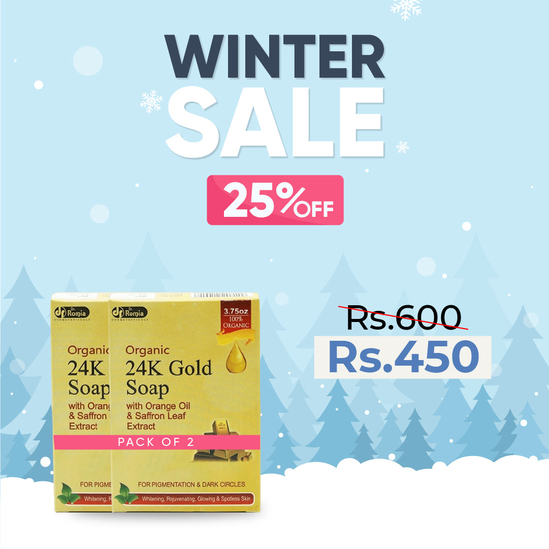 Organic 24K Gold Soap - 2 Pack – Dr.Romia